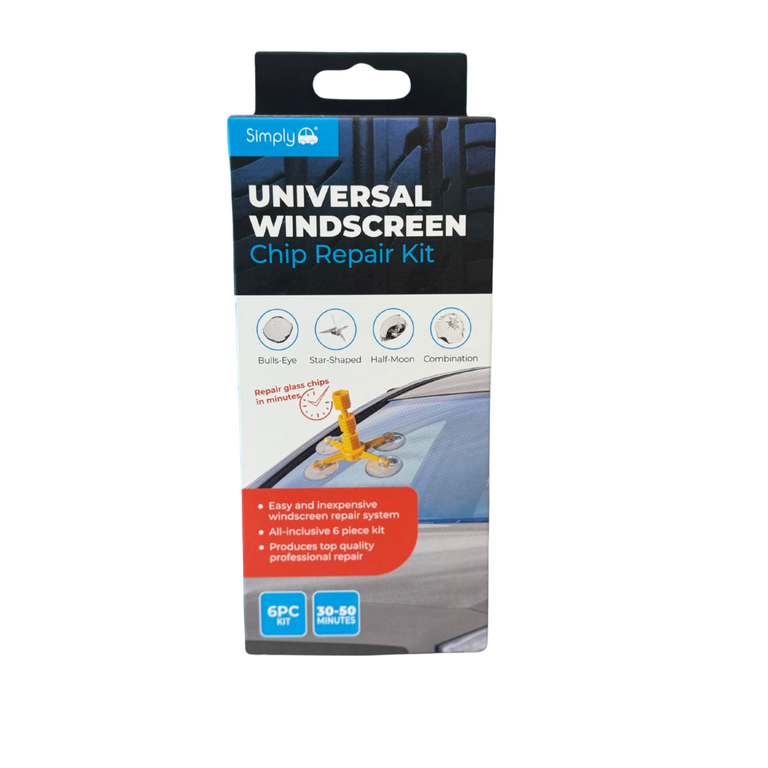 Simply Auto XTREME WINDSCREEN CHIP REPAIR KIT - XWCK1